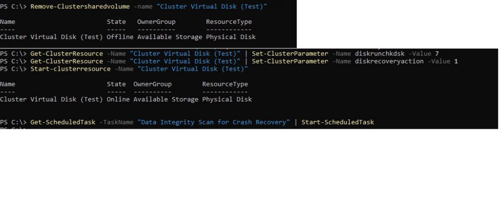 Troubleshooting Failed Virtualdisk On A Storage Spaces Direct Cluster 2921