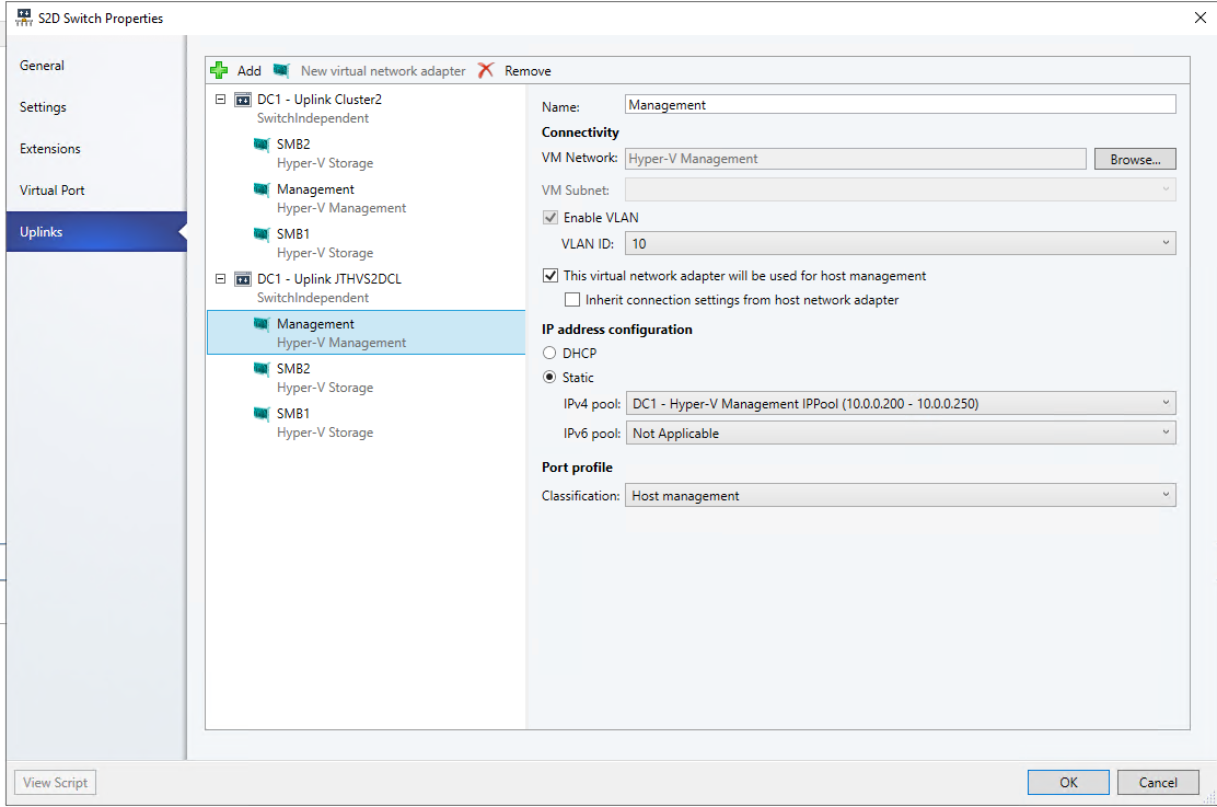 How to configure System Center VMM Part 5 – Logical Switches - jtpedersen.com IT made simple