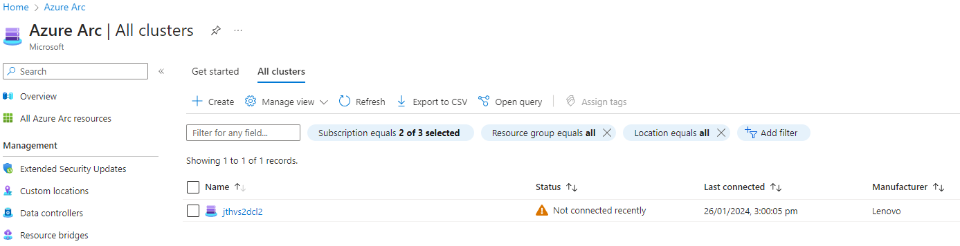 Has one of your Azure Stack HCI Node Arc Resource in Azure Disappeared, and perhaps the cluster ...